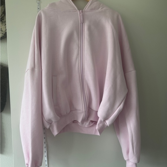 POPFLEX | Jackets & Coats | Blogilates Pink Bomber Jacket With Balloon ...